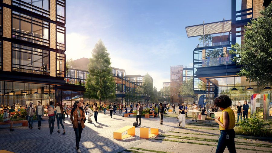Facebook reworks plans for Willow Village in Menlo Park, reducing ...