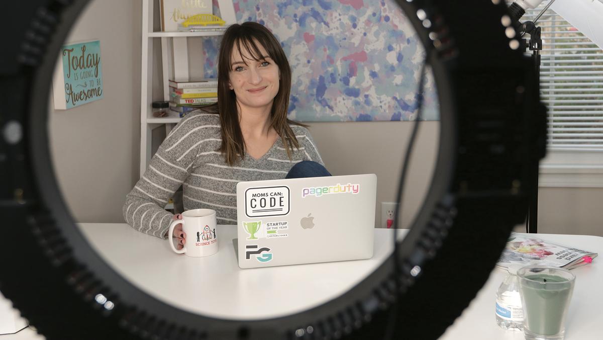 Why Erica Peterson founded a path for moms to learn coding with Moms ...