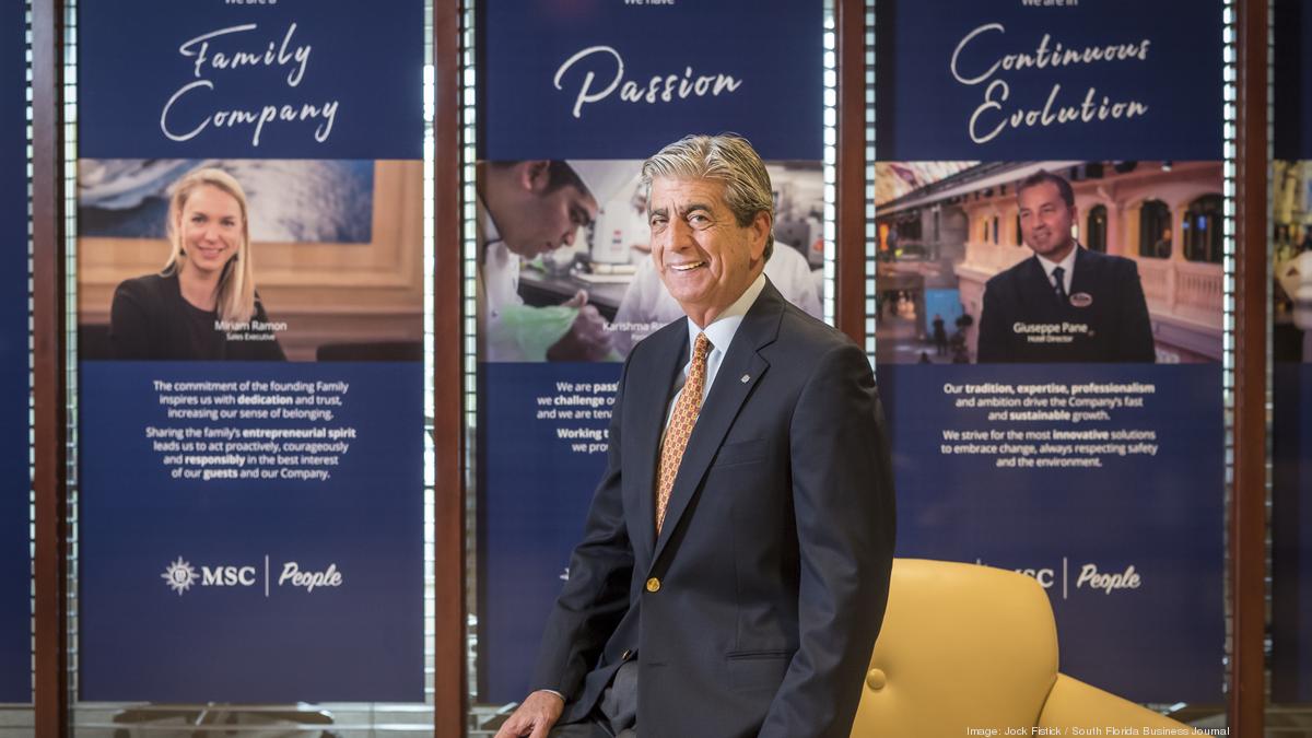 MSC Cruises’ Rick Sasso on managing a big enterprise - South Florida ...