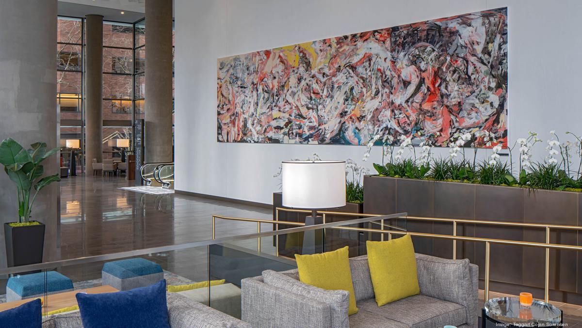 A curated collection of world-class art reflects trends in hospitality ...