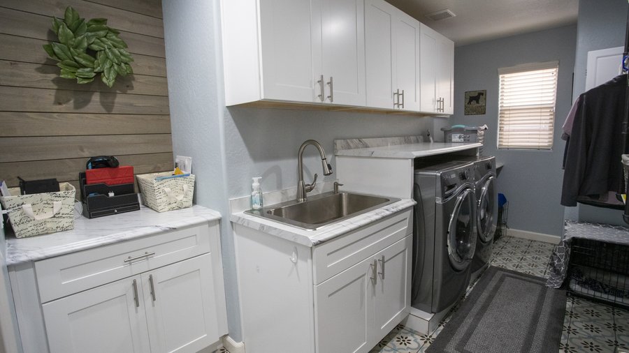 See inside cool Gilbert home of Jackie and Eric Wright - Phoenix ...