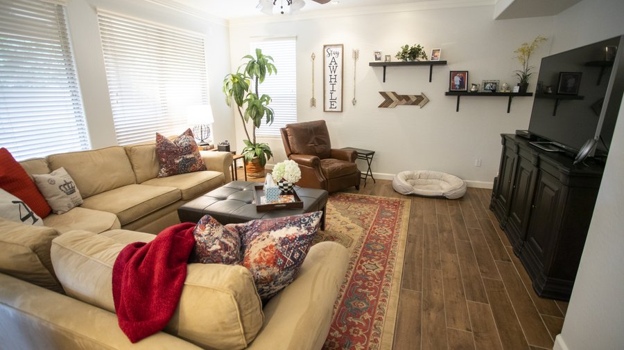 See inside cool Gilbert home of Jackie and Eric Wright - Phoenix ...