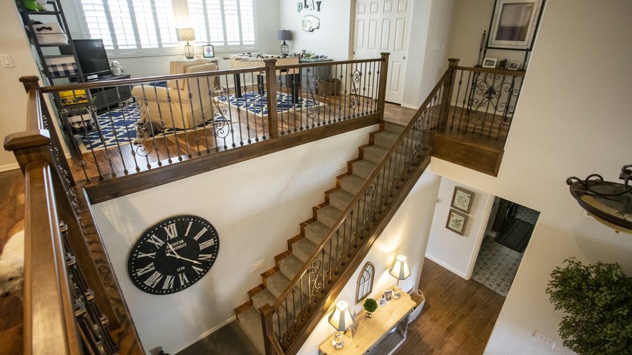 See inside cool Gilbert home of Jackie and Eric Wright - Phoenix ...