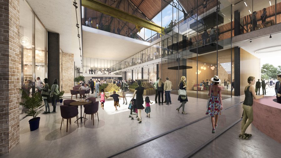 “Creative City” inside Pullman Yard