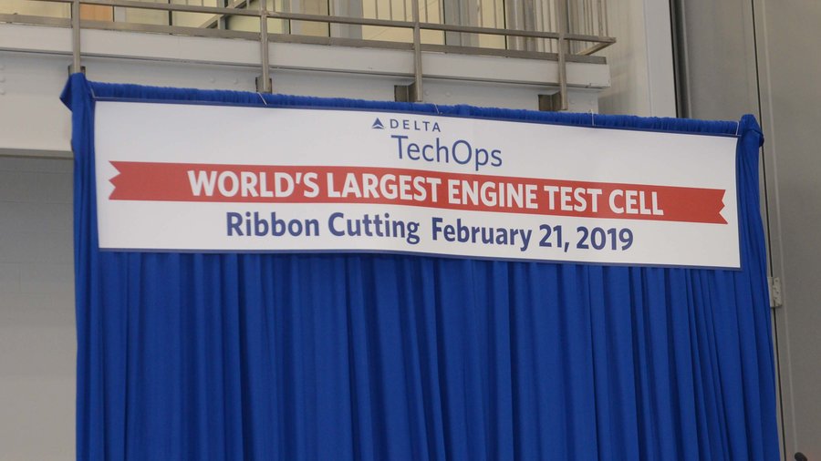 Delta Air Lines debuts world's largest engine test cell for bigger ...