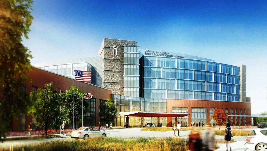 UMMS breaks ground on $540M Easton hospital - Baltimore Business Journal
