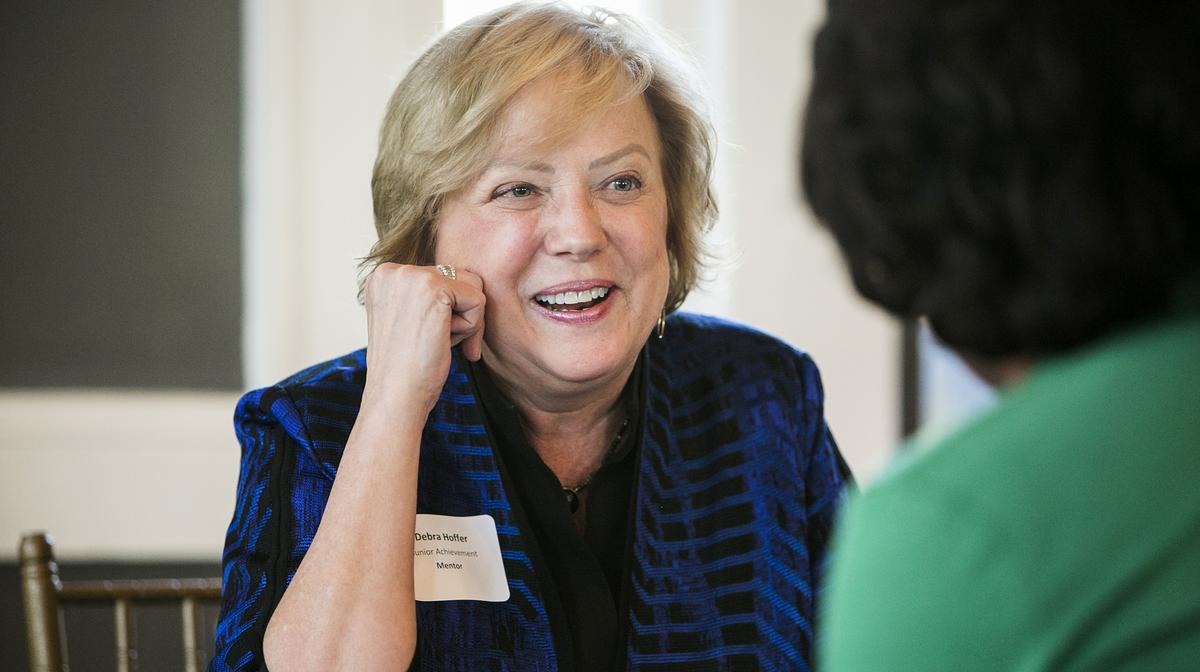 Junior Achievement of Kentuckiana president Debra Hoffer announces ...