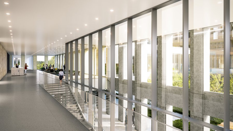2. The renovation will include a new two story lobby for Two Allen ...