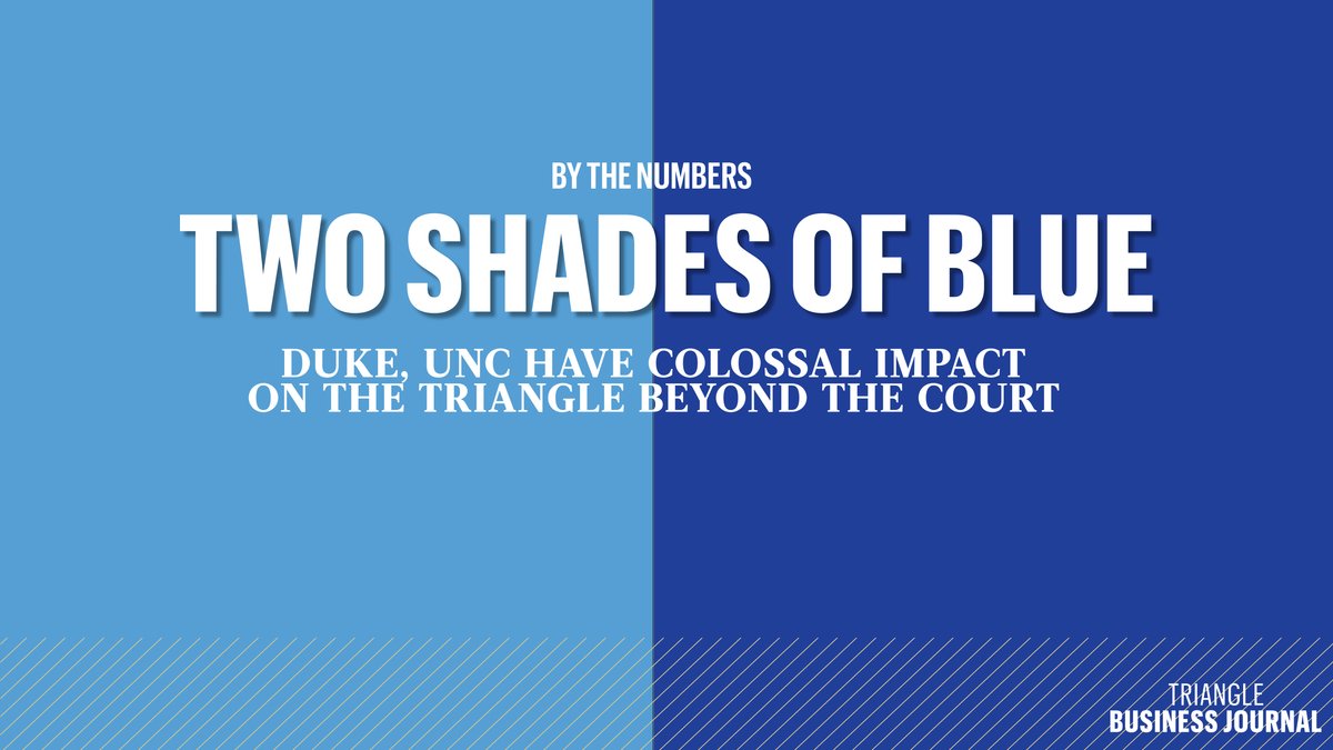 Duke, UNC have colossal impact on the Triangle beyond the court ...