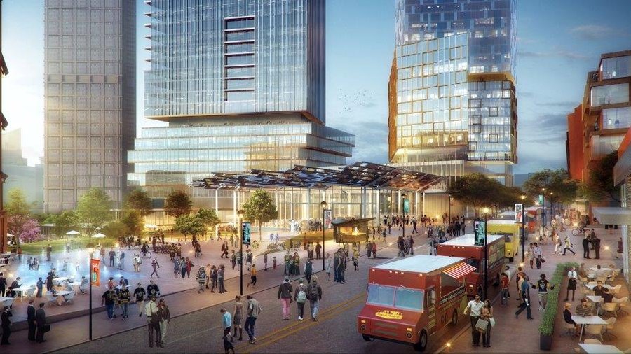Penguins unveil plans for former Civic Arena site - Pittsburgh Business ...