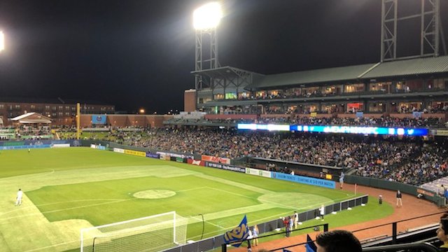 Memphis 901 FC first game