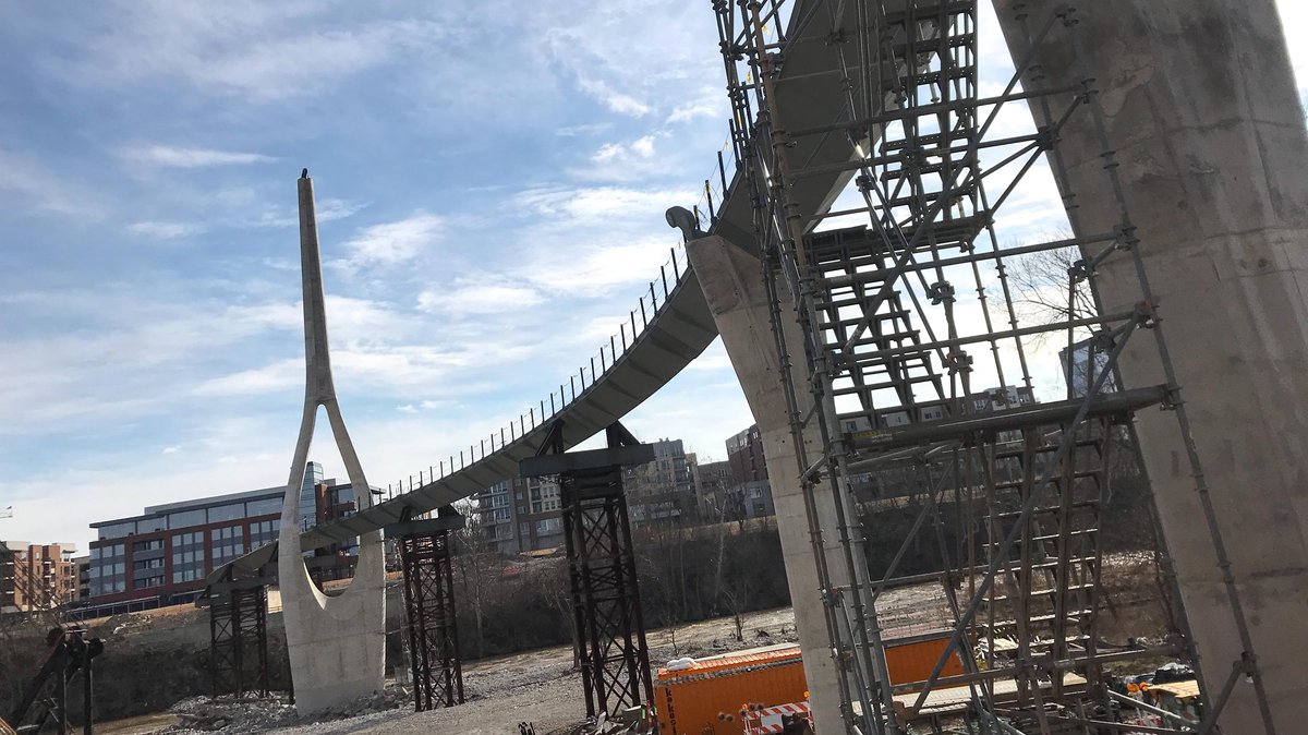 Dublin Bridge Park update: New library, pedestrian bridge + drone ...