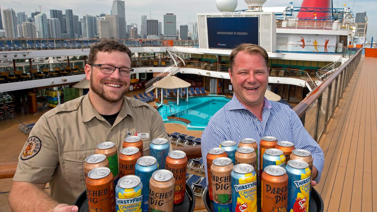 Brew Hub to make beer for Carnival Cruise Line - Tampa Bay Business Journal
