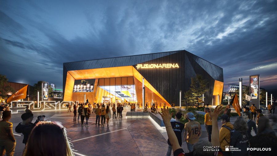 Comcast Spectacor’s Fusion Arena in South Philadelphia pivots from ...