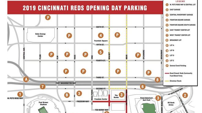 Opening Day guide to getting around downtown - Cincinnati Business Courier