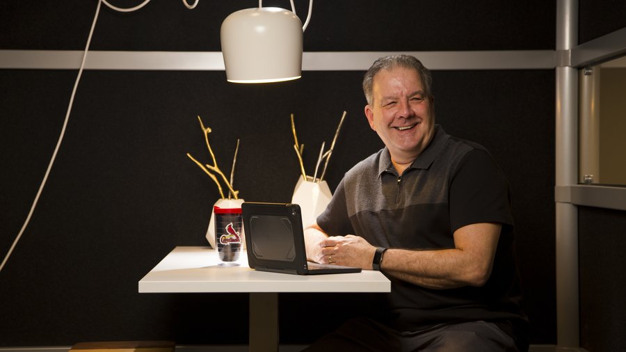 Color Art's Gary Arthur works with top sports venues - St. Louis ...