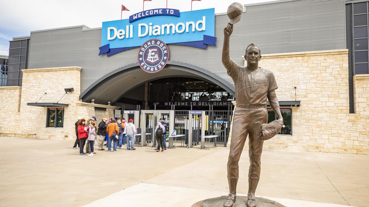 Round Round Express team up again with Texas Rangers - Austin Business ...