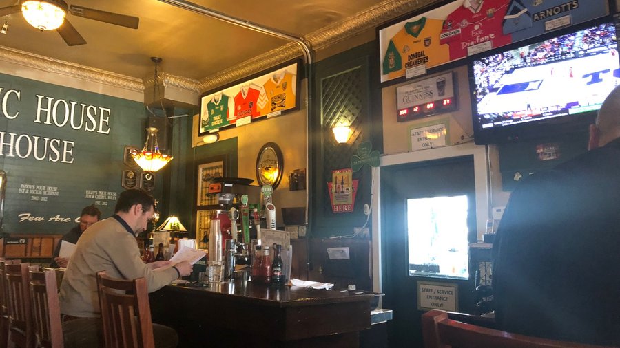 Fish Sandwich Chronicles: Marc USA CEO Michele Fabrizi at Riley's Pour ...