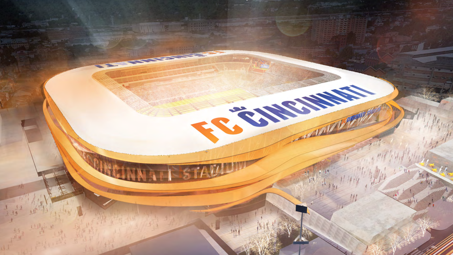 FC Cincinnati stadium April 2019