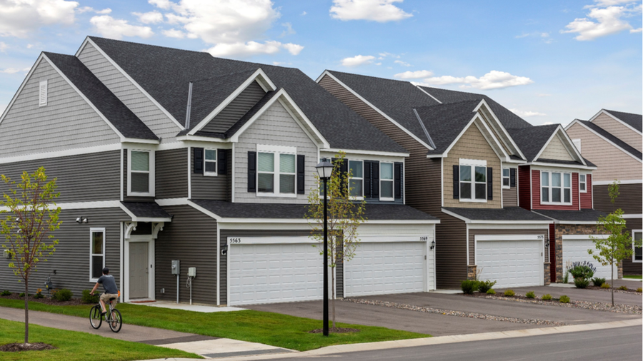 Pulte Homes of Minnesota's Windrose Markets at Rush Creek development ...