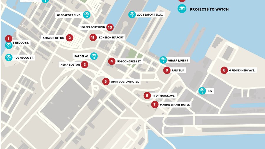 Seaport Square’s latest building begins design review - Boston Business ...
