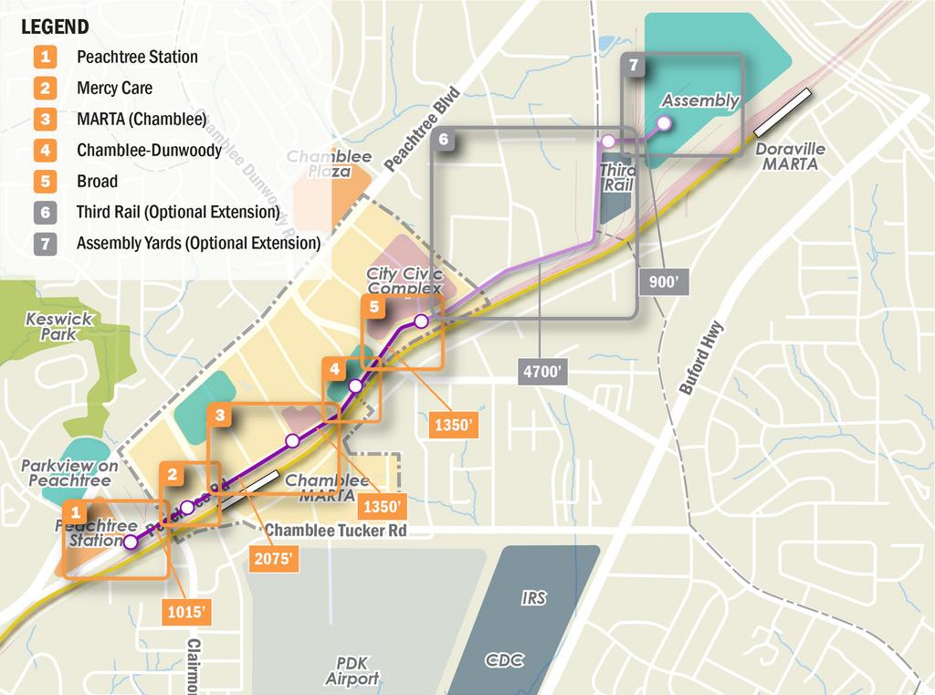 ATLANTA TRANSIT (Marta, Beltline, Peachtree Streetcar, LovJoy Commuter ...