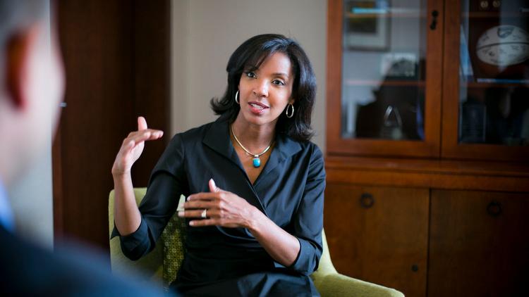 Erika James, dean of Emory University’s Goizueta Business School