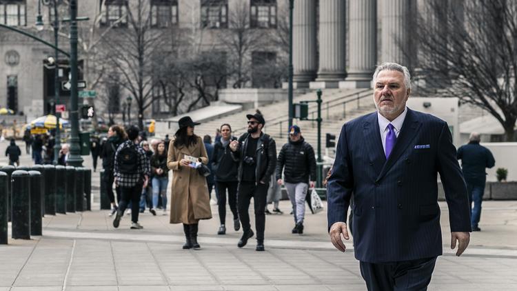 Jay Alix, a billionaire bankruptcy adviser, in the court district in ...
