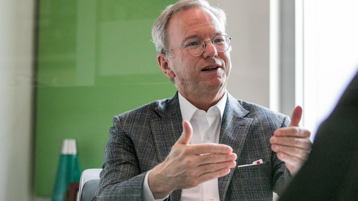 Former Google chairman Eric Schmidt's family office completes ...