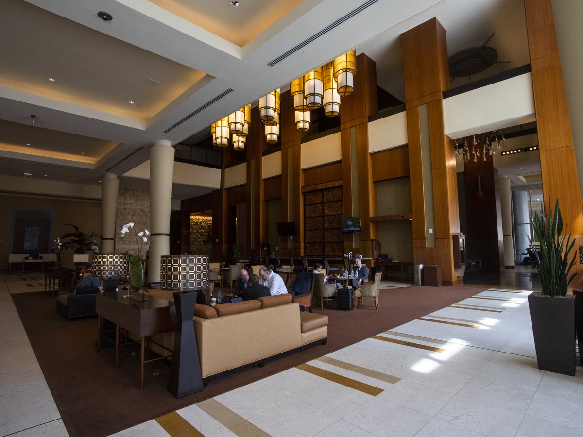 Sheraton Hotel Lobby