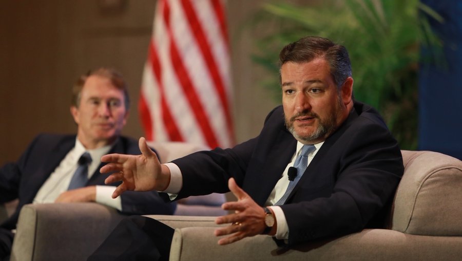 Sen. Ted Cruz decries closing southern border, urges free trade at ...