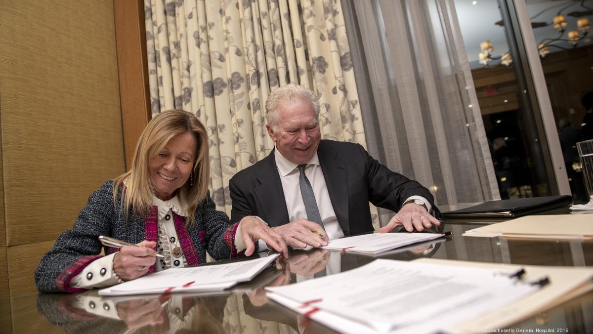How a chance visit led to the largest philanthropic gift in MGH history ...