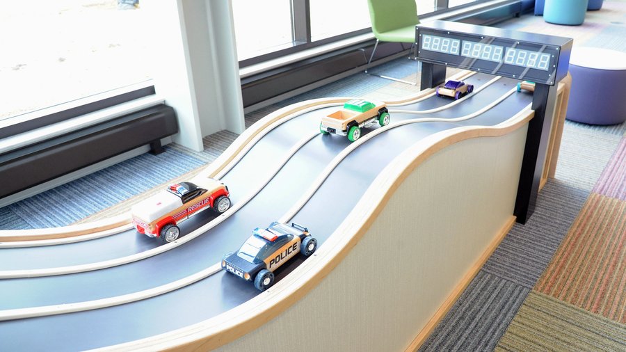 Discovery Zone Race Track at Meramec Valley Branch