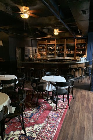 Peek inside the Bluebird's downstairs pub before it opens on Friday ...