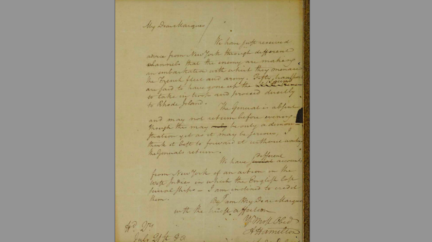Alexander Hamilton letter stolen decades ago from state archives found ...