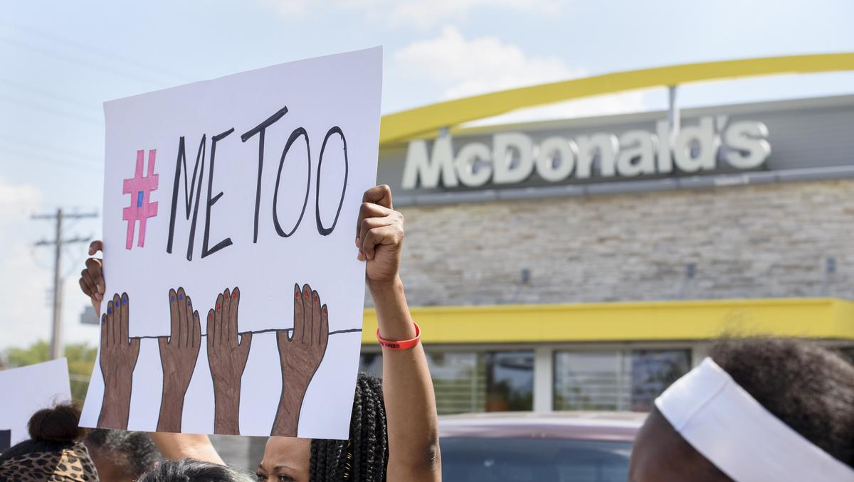 Advocacy groups join McDonald's employees to protest harassment - The ...
