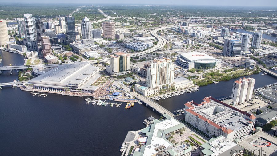 Water Street Tampa construction map - Tampa Bay Business Journal