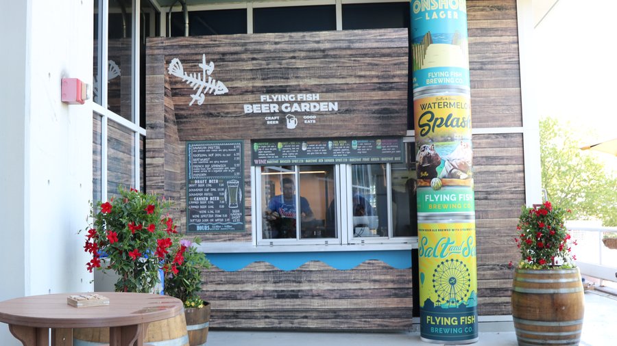 Beer along the Camden waterfront: Adventure Aquarium & Flying Fish open ...