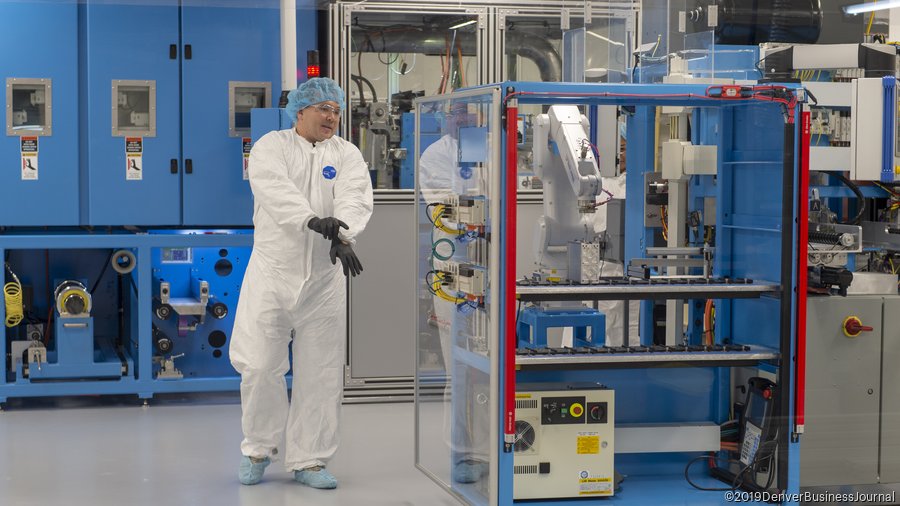 DOE funding sparks expansion for Denver-area battery manufacturer ...