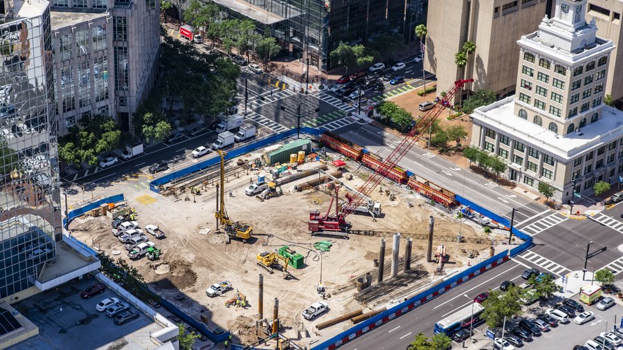 Downtown Tampa construction photos - Tampa Bay Business Journal