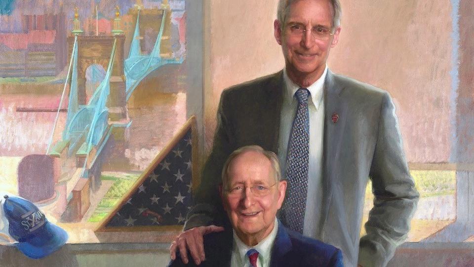 KMK Law unveils double portrait of William Keating Sr., Jr. by ...