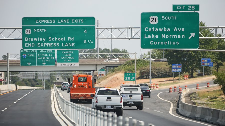 Opening of final stretch of I-77 toll lanes near Charlotte delayed ...