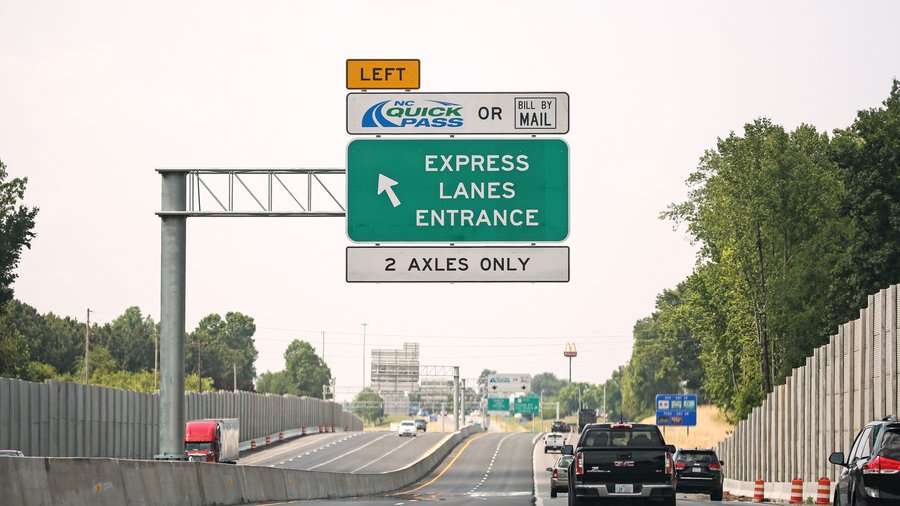 I 77 express lanes opening mk015