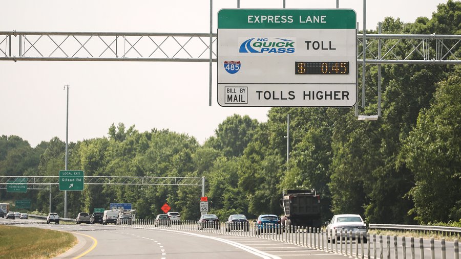 Final stretch of I-77 toll lanes around Charlotte now open - Triad ...