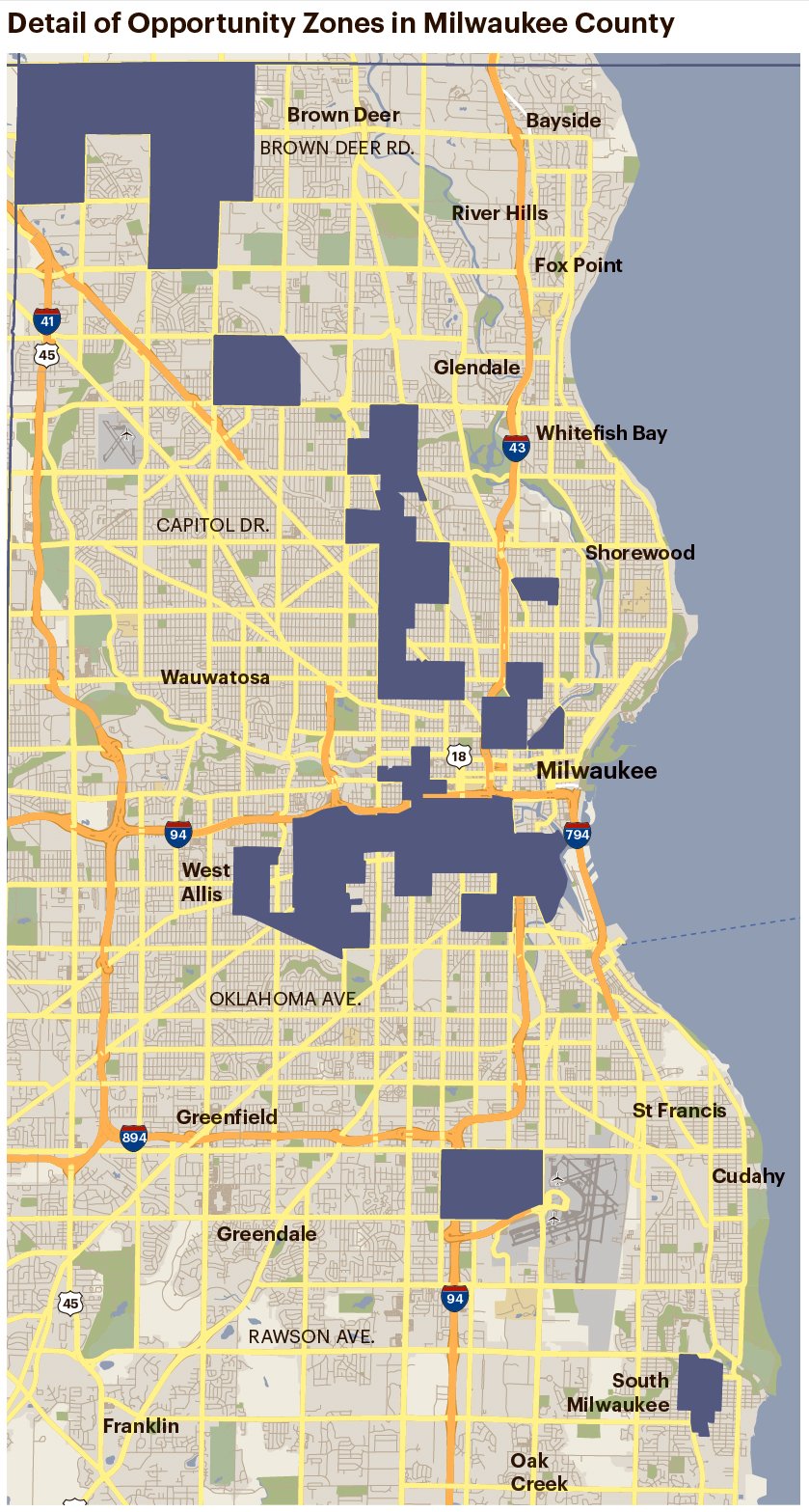 Opportunity Zones generating growth in southeastern Wisconsin ...
