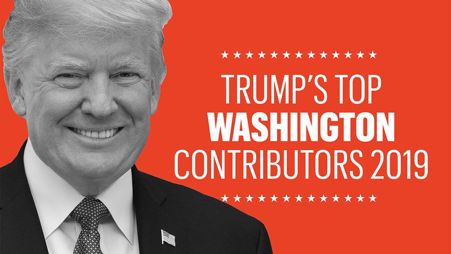 These Washingtonians have donated the most to Donald Trump in 2019 ...