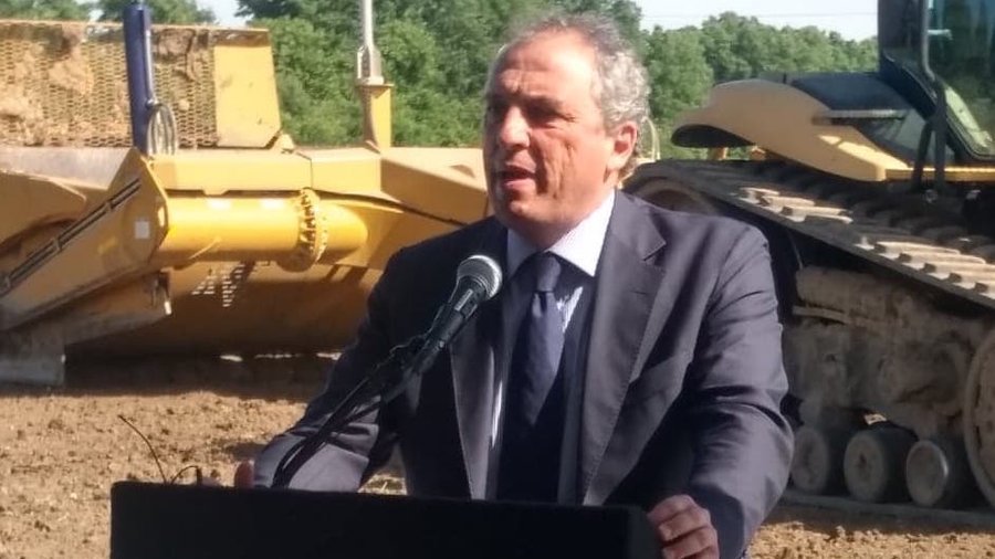 Kroger, Ocado break ground on automated warehouse in Monroe ...