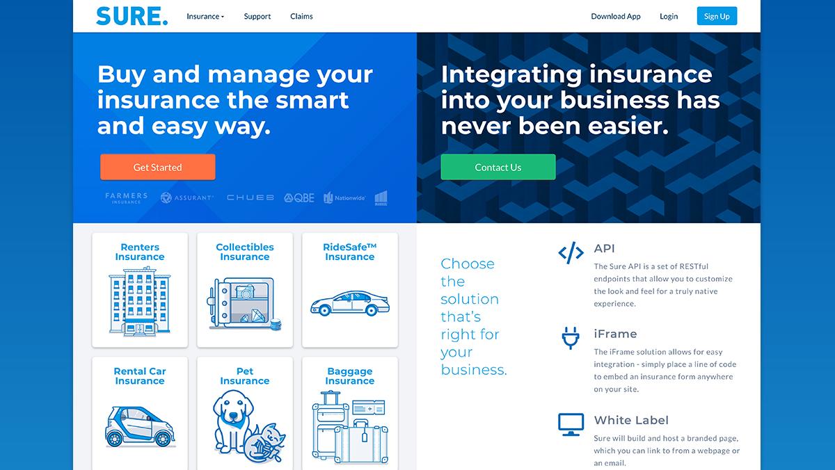 LA/NY startup Sure raises $12.5M for insurtech platform - L.A. Business ...