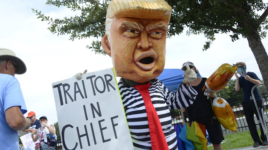 Trump rally at Amway Center
