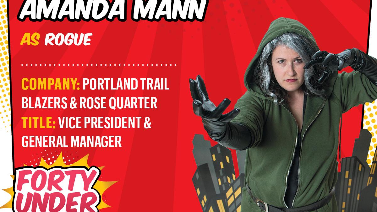 Forty Under 40: Amanda Mann, Portland Trail Blazers - Portland Business ...